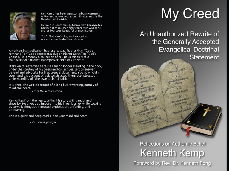 My Creed – Reflections on Authentic Belief – The Beached White Male